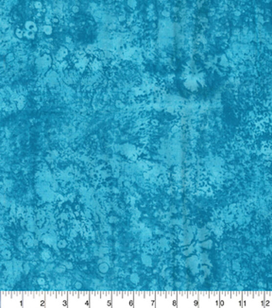 Turquoise Tonal Texture Cotton Fabric By Keepsake Calico Joann