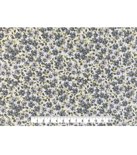 Blue Floral Quilt Cotton Fabric By Keepsake Calico Joann