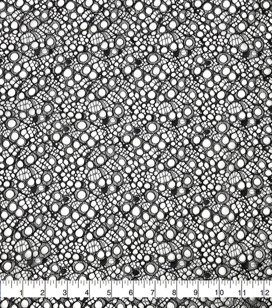 The Witching Hour Black Hole Lace Halloween Fabric Joann