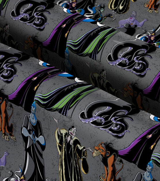 Disney Villains Cast Pack Cotton Fabric Joann