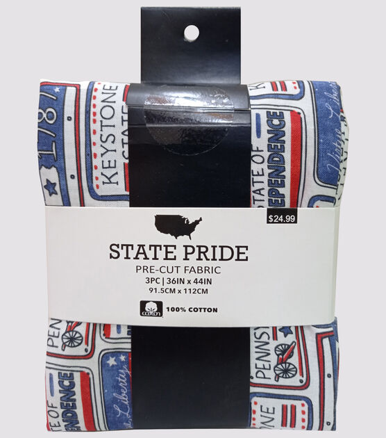 Pennsylvania State Pride Cotton Fabric Quarter Bundle Joann