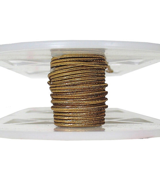 Gold Elastic Cord Apparel Trim Joann