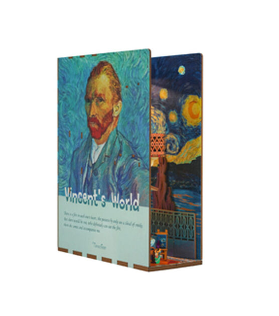 95 Diy Vincents World Bookend Led Puzzle Joann