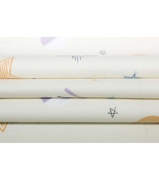 Super Snuggle Tossed Sky Icons Flannel Fabric Joann