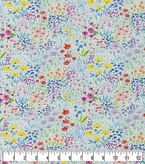 Packed Modern Floral Quilt Cotton Fabric By Keepsake Calico Joann