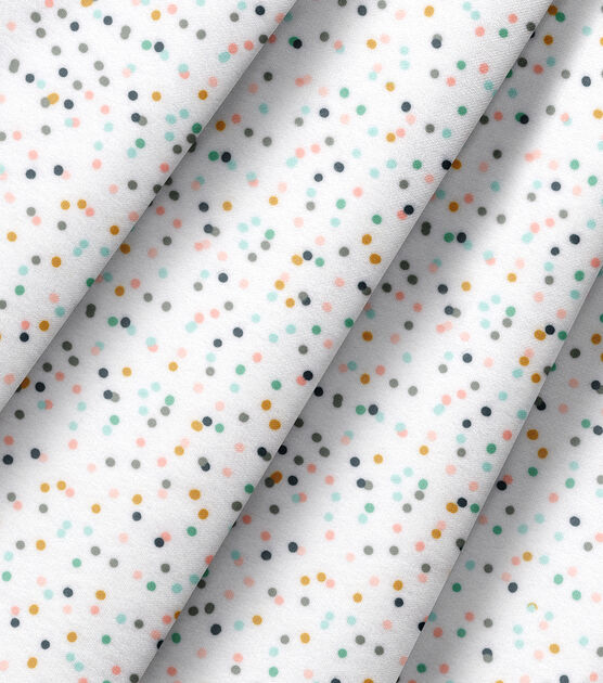 Robert Kaufman Confetti On White Nursery Flannel Fabric Joann