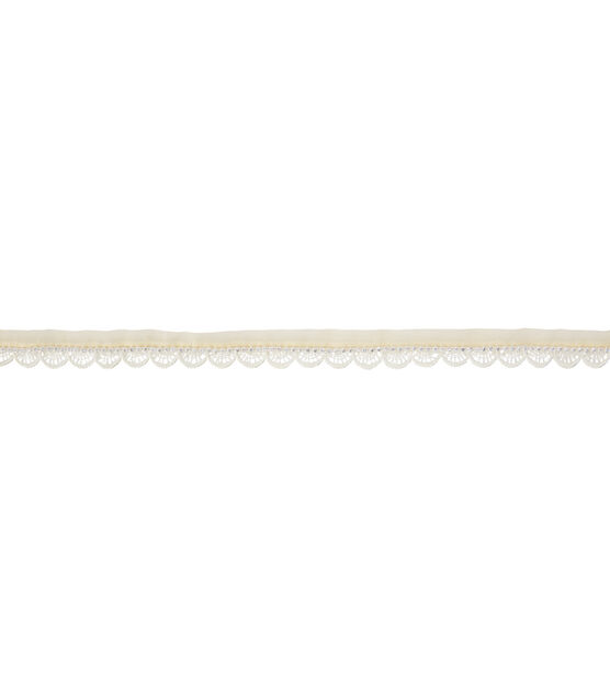 34 Lace With Scale Edge Rhinestone Trim By Simplicity Joann