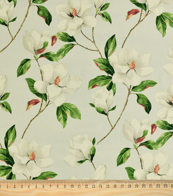 Covington Magnolia 191 Pearl Grey Duck Cotton Canvas Fabric Joann