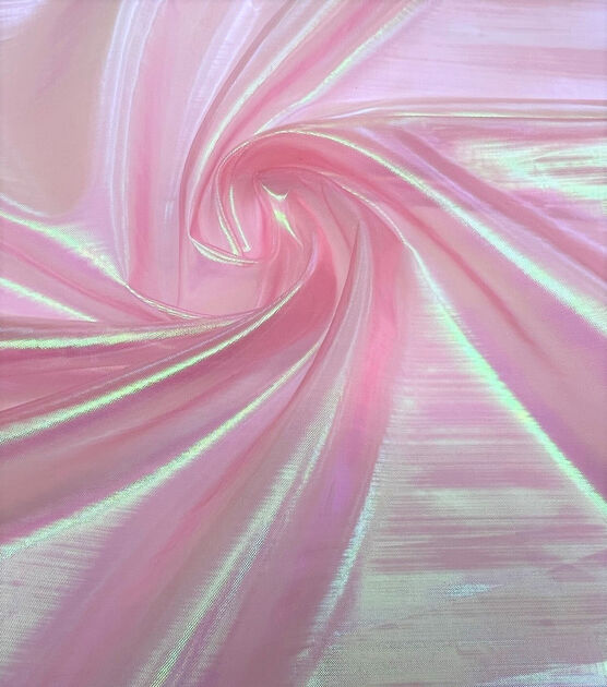 Pearlized Shimmer Organza Pink Apparel Fabric Joann