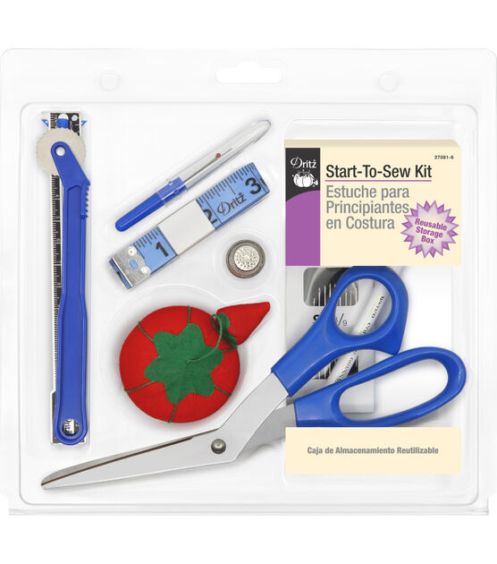 Dritz Start To Sew Kit With Storage Box Joann