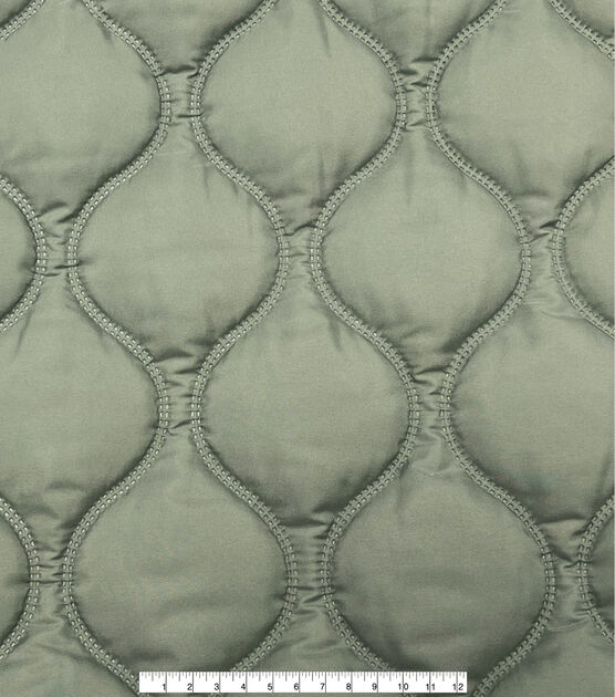 Green Quilted Sportswear Fabric Joann