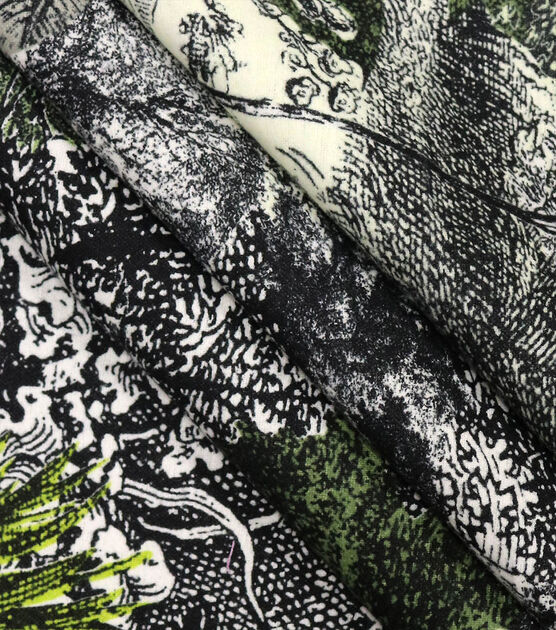 Gray Sketched Landscape Super Snuggle Flannel Fabric Joann