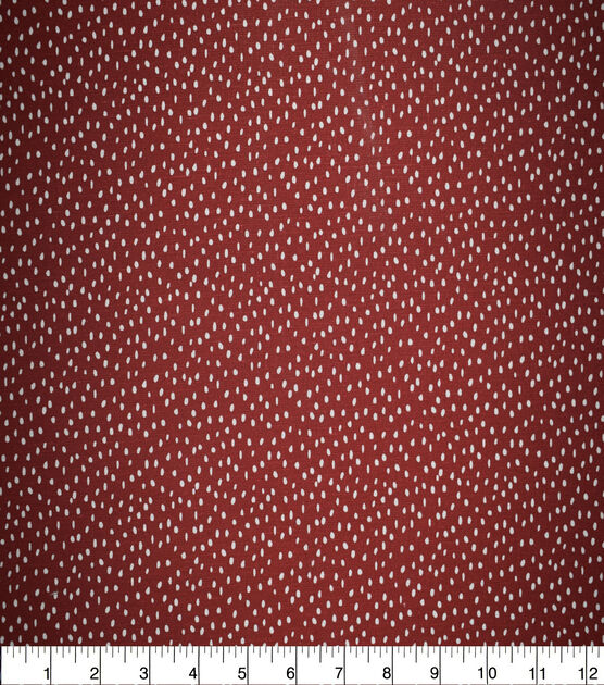 Speckled Dots On Red Quilt Cotton Fabric By Quilters Showcase Joann