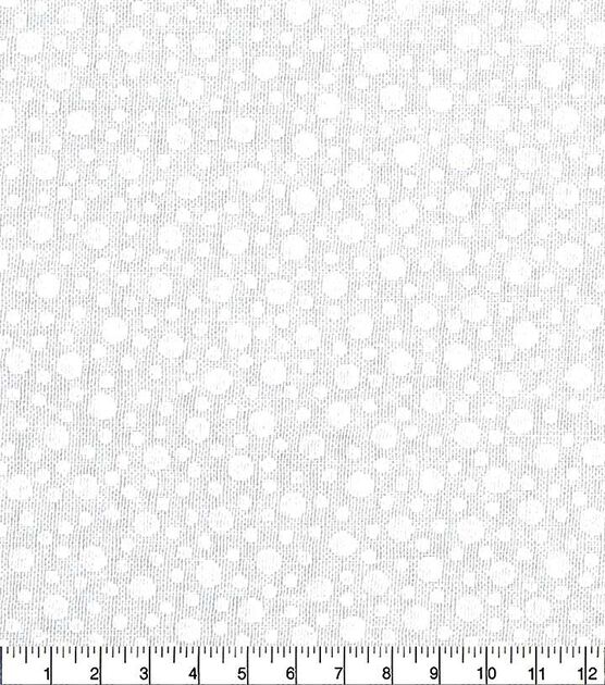 18 X 21 White Dots Quilt Cotton Fabric Quarter By Keepsake Calico Joann