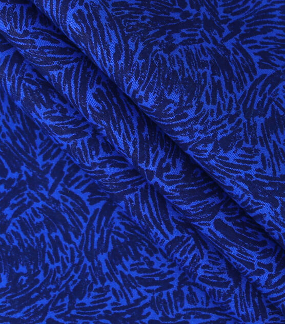 Dark Blue Brushstroke Texture Cotton Fabric By Keepsake Calico Joann