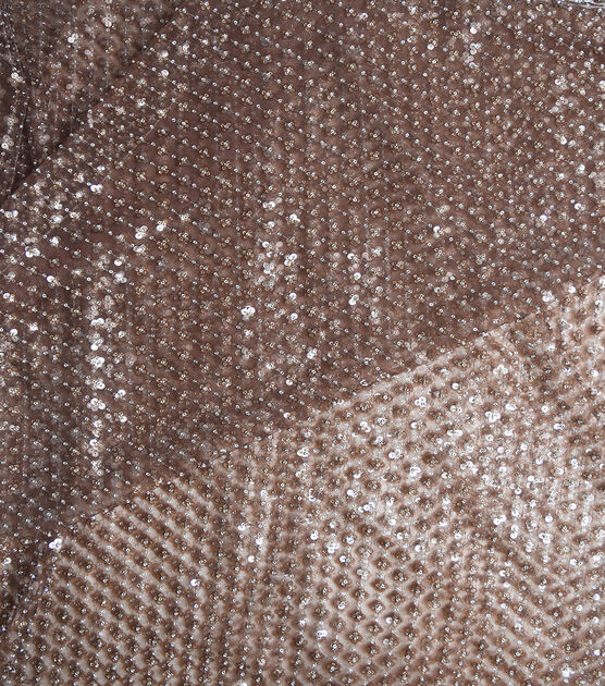 Floral Beads Gold Mesh Fabric Joann