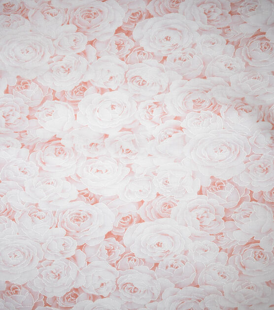 Roses Quilt Metallic Cotton Fabric By Keepsake Calico Joann
