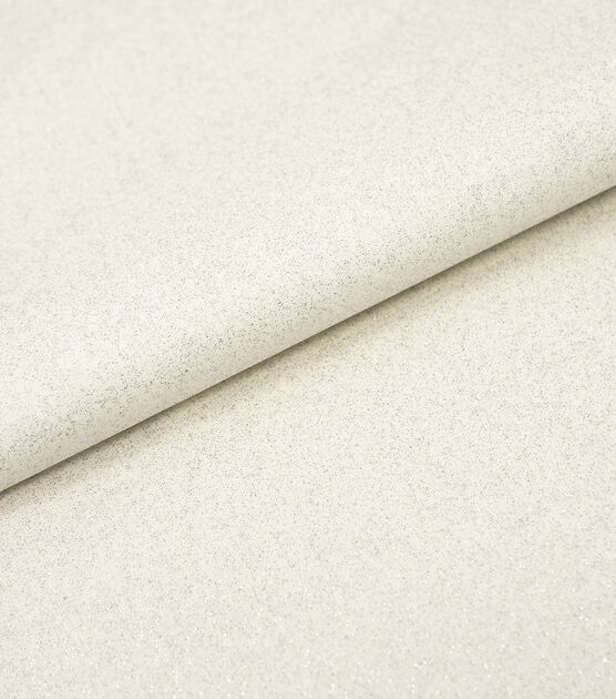 White Tonal Glitter Cotton Fabric By Keepsake Calico Joann
