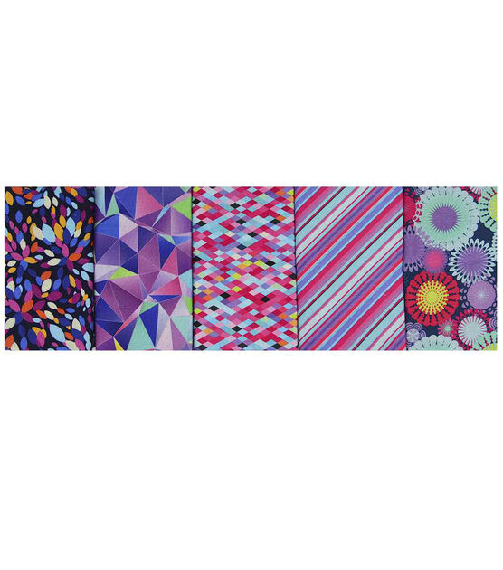 18 X 21 Geometric 2 Cotton Fabric Quarters 5ct By Keepsake Calico Joann