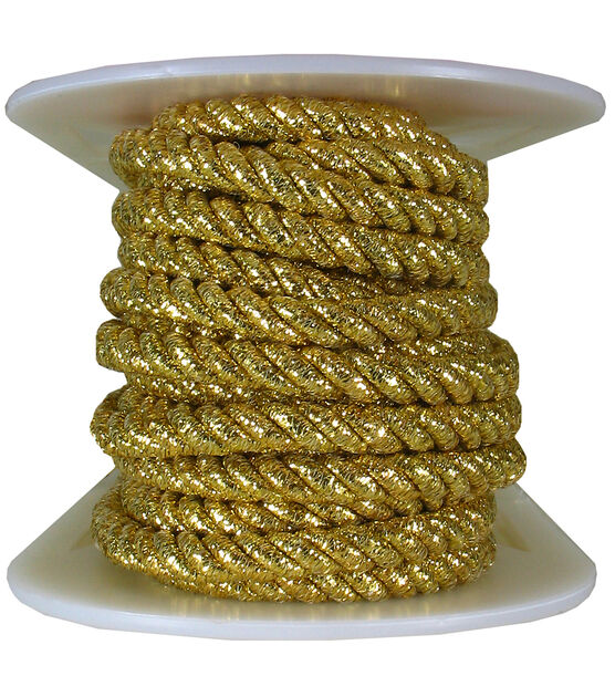 Gold Metallic Twist Trim Joann