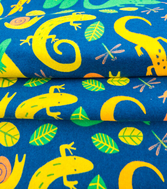 Pop Reptiles Super Snuggle Flannel Fabric Joann