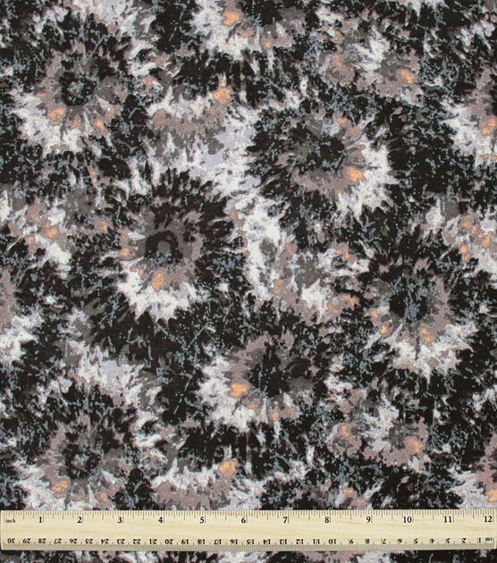 18 X 21 Tie Dye Burst Cotton Fabric Quarter 1pc By Keepsake Calico