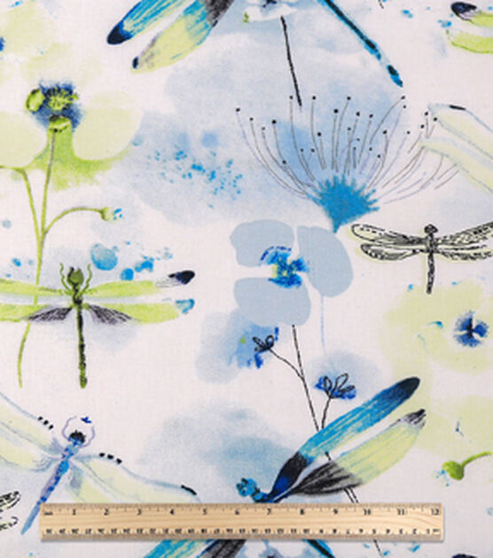 18 X 20 Dragonfly Cotton Fabric Quarter 1pc By Keepsake Calico Joann