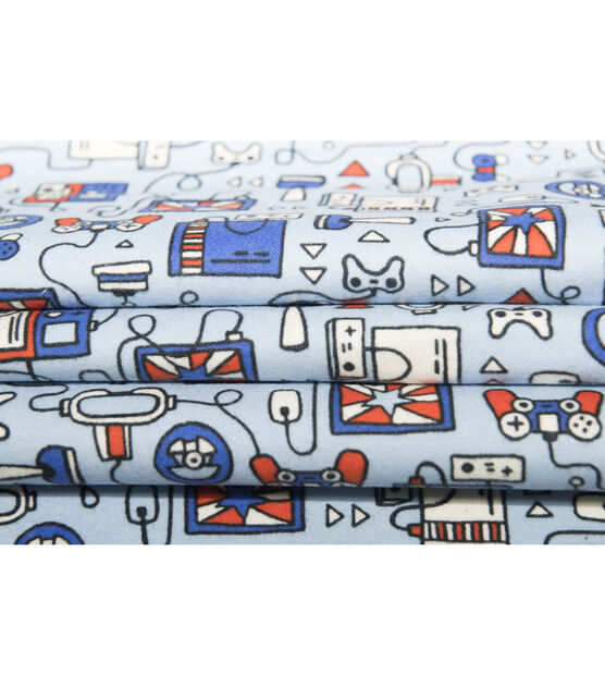 Super Snuggle Multi Gaming Accessories Flannel Fabric Joann