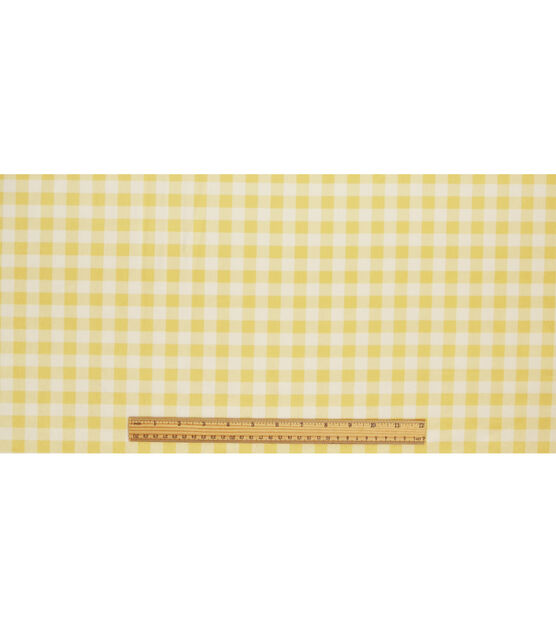 Gingham Yellow Nursery Soft And Minky Fabric Joann