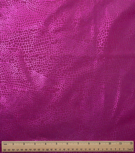Dragonfly Wing Texture Pink Quilt Foil Cotton Fabric By Keepsake Calico