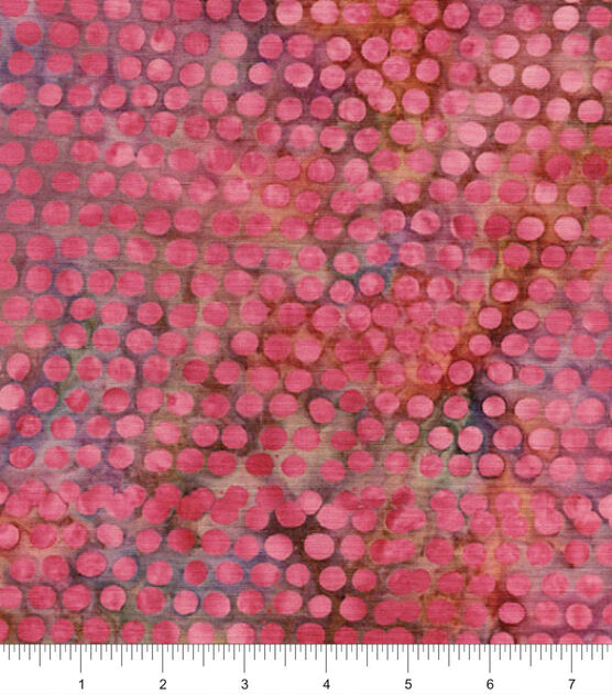 Fruit Punch Dots Batik Cotton Fabric Joann