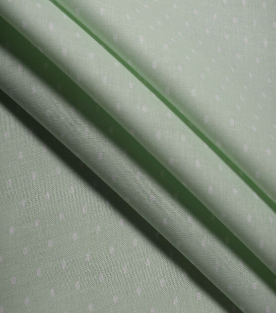 Pin Dots On Green Quilt Cotton Fabric By Quilters Showcase Joann