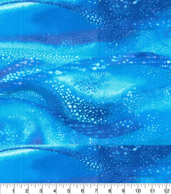 Fabric Traditions Blue Ocean Quilt Cotton Fabric By Keepsake Calico Joann