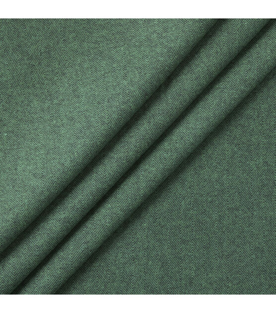 Green Solid Brushed Cotton Shirting Fabric Joann