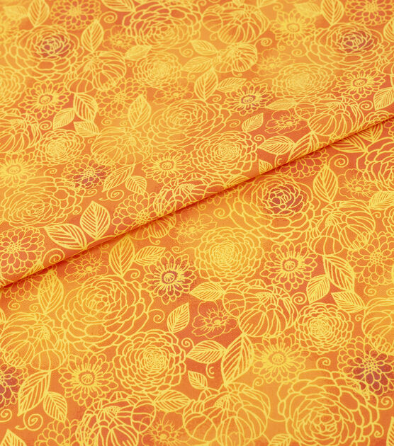 Orange Tonal Cotton Fabric By Keepsake Calico Joann