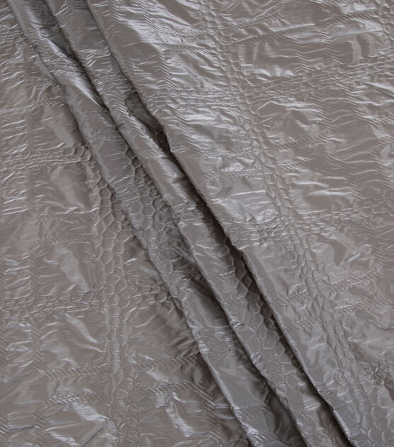 Yaya Han Silver Sculpted Weave Fabric Joann