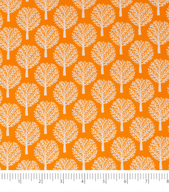 Singer 18 X 21 Orange Pumpkins Fall Cotton Fabric Quarter Bundle 5pc