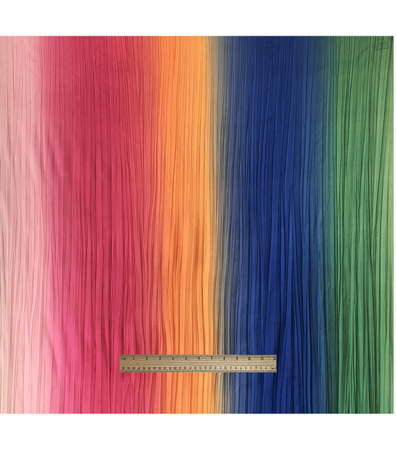 Ombre Pleated Chiffon Fabric By Casa Collection Joann