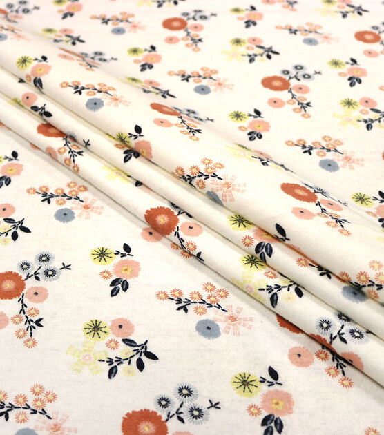 Pop Graphic Floral Super Snuggle Flannel Fabric Joann
