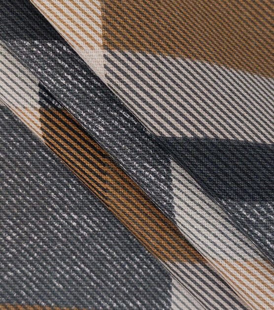 Winchester Plaid Charcoal Cotton Canvas Fabric Joann