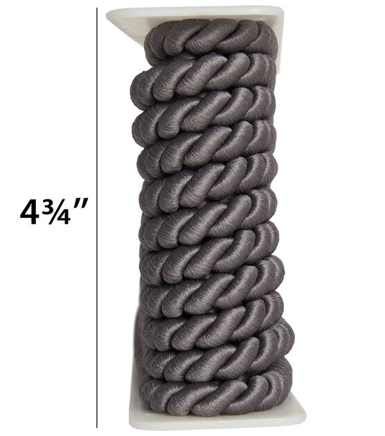 Signature Series Trim Cord Bankers Grey Joann