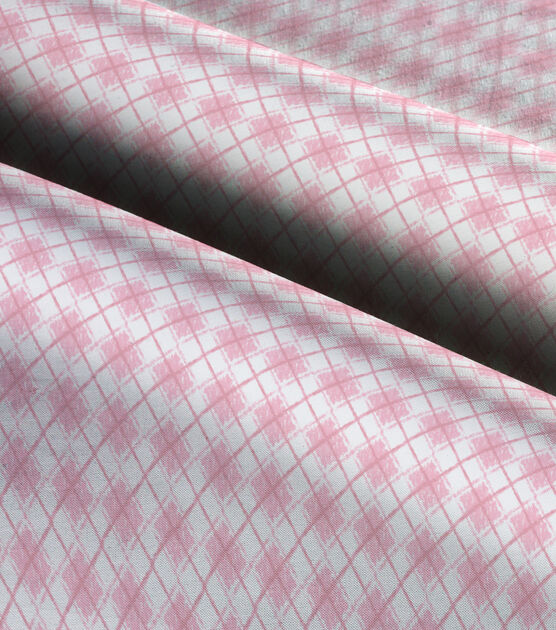 Pink Argyle Nursery Flannel Fabric Joann