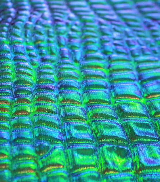 The Witching Hour Fabric Embossed Foil Blue And Green Joann