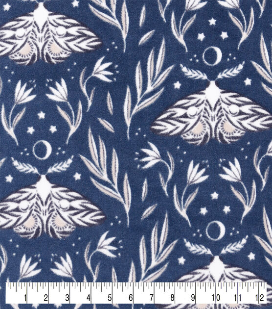 Cool Cottage Moth Luxe Fleece Fabric Joann