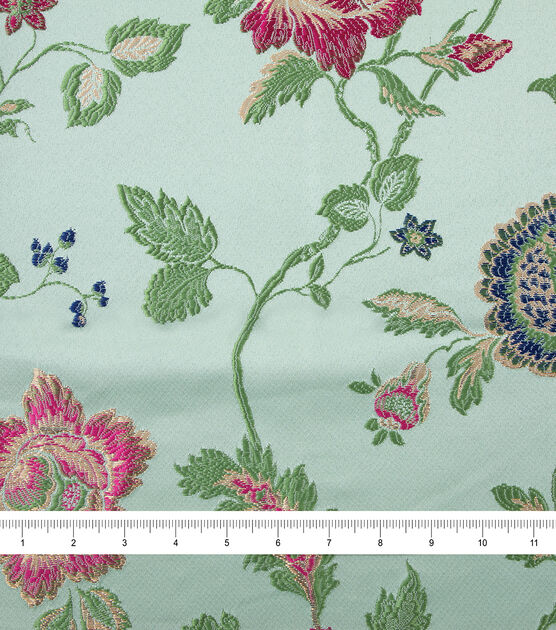 Yaya Han Cosplay 4 Seasons French Brocade Mint Fabric Joann