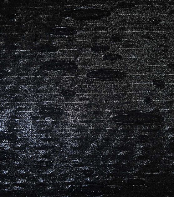 Gray Shreds Metallic Halloween Knit Fabric By The Witching Hour Joann