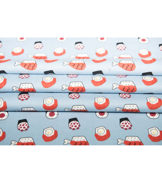 Super Snuggle Tossed Sushi Flannel Fabric Joann