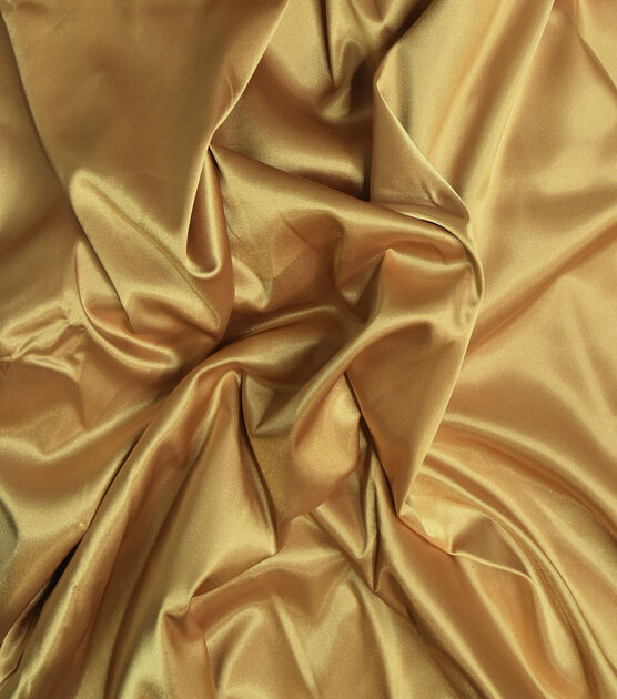 Casa Collection Stretch Satin Yellow Fabric Joann