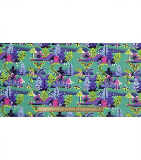 Landscape Leaves On Blue Super Snuggle Flannel Fabric Joann