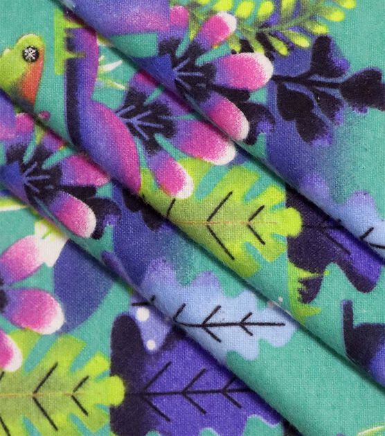 Landscape Leaves On Blue Super Snuggle Flannel Fabric Joann